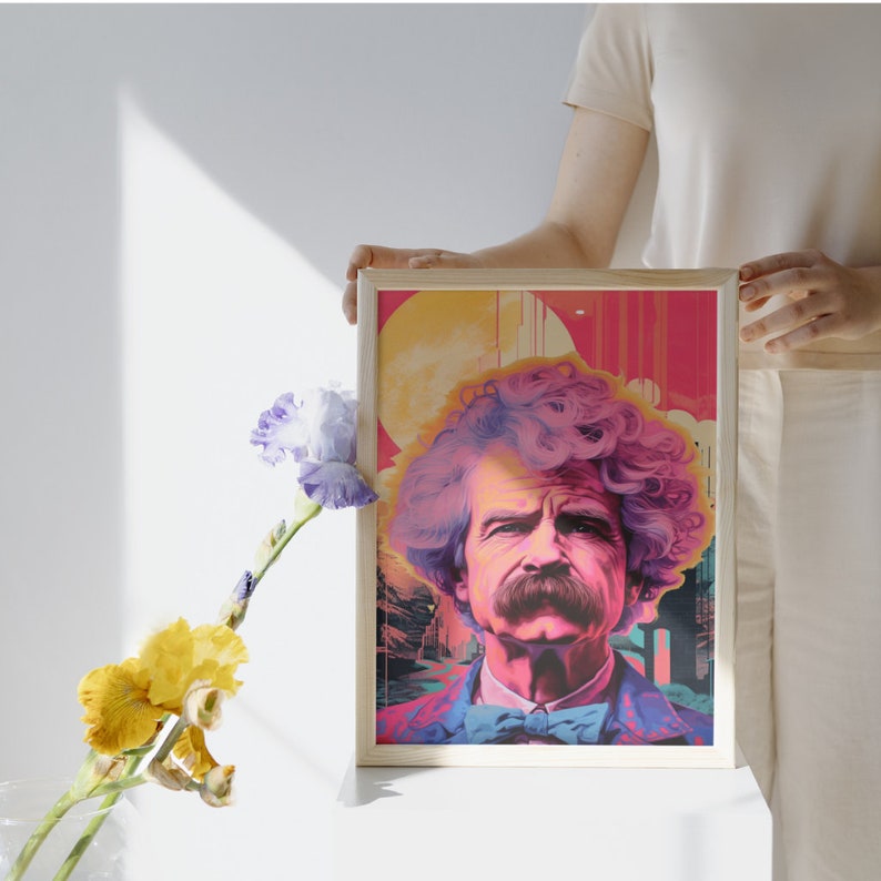Mark Twain Poster I Inspiration & Decor Printable Art Instant Download ...