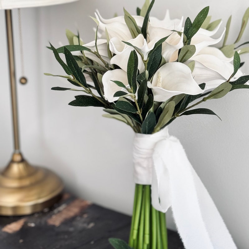 Calla Lily Bouquet - Etsy