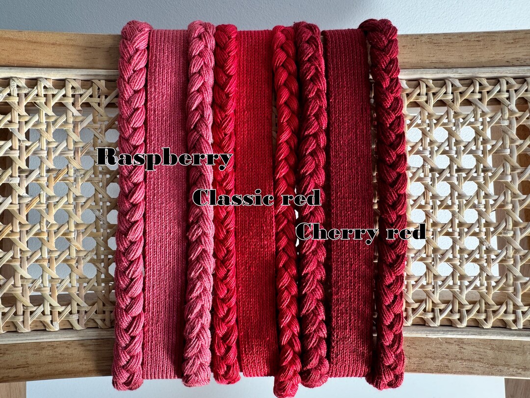 SILK HEADBAND 100% Mulberry Silk, Hand Woven in Tablet Weaving ...