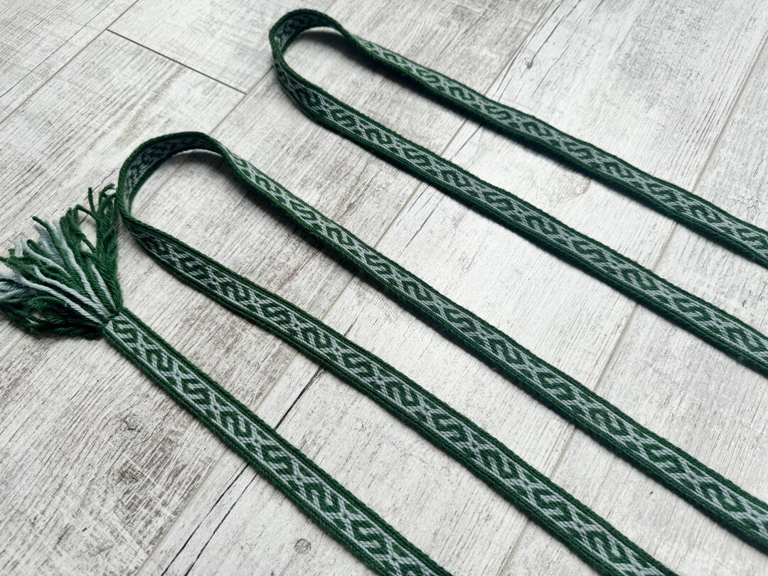 Tablet Woven Trim Kaukola Kekomaki S-shape Pattern Finnish Iron Age ...