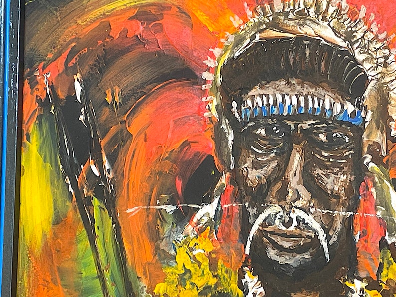 BINNEY Original Oil Painting PNG Highlands Ready to Hang. - Etsy