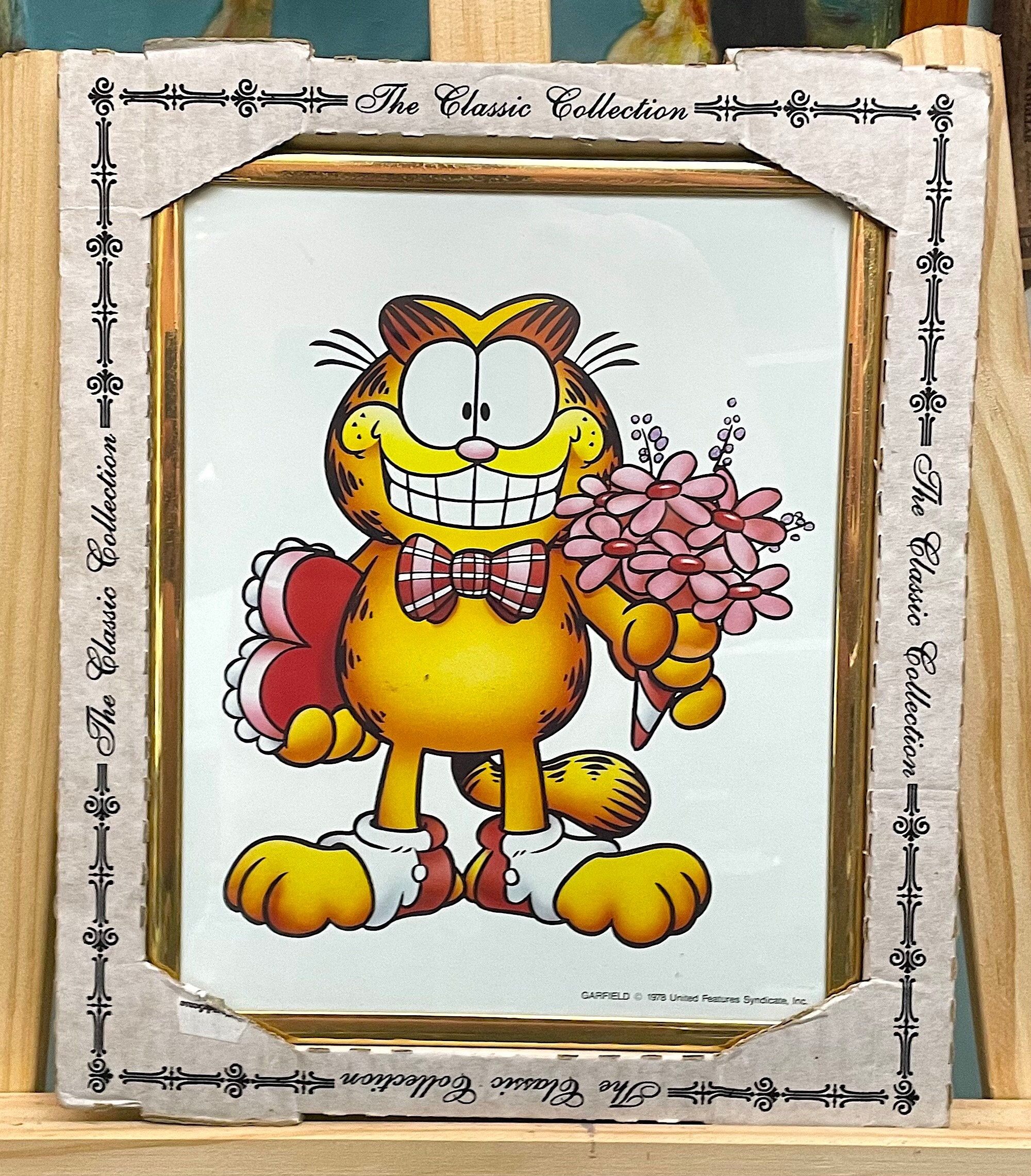 GARFIELD - Never Opened - 1978 Vintage Wall Hanging -united Feature ...