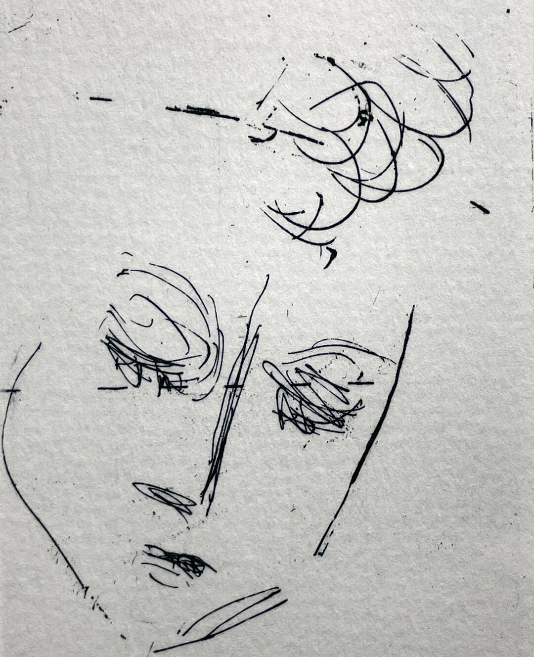 DAVID RANKIN (1946 - ) LILY Limited Edition Etching on Paper 1986 ...