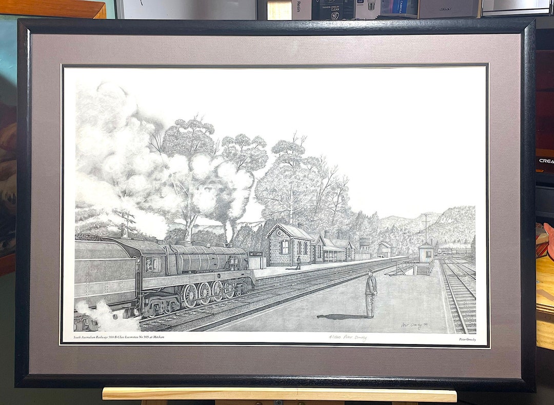 PETER ORMSBY - Vintage Limited Edition Print - Steamtrain Memorabilia ...