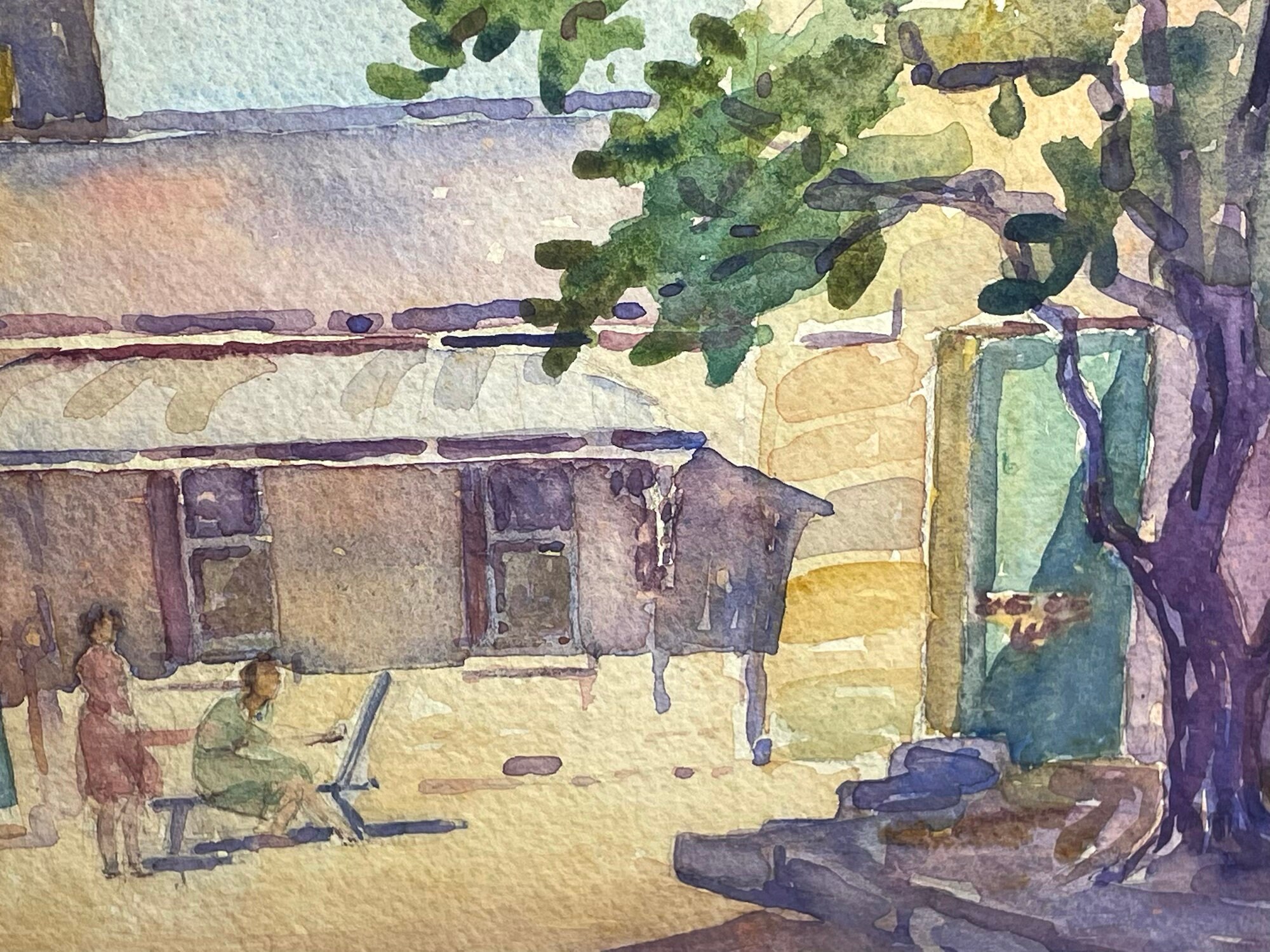 ELIZABETH DANGERFIELD 1910 1967 Original Watercolour on - Etsy