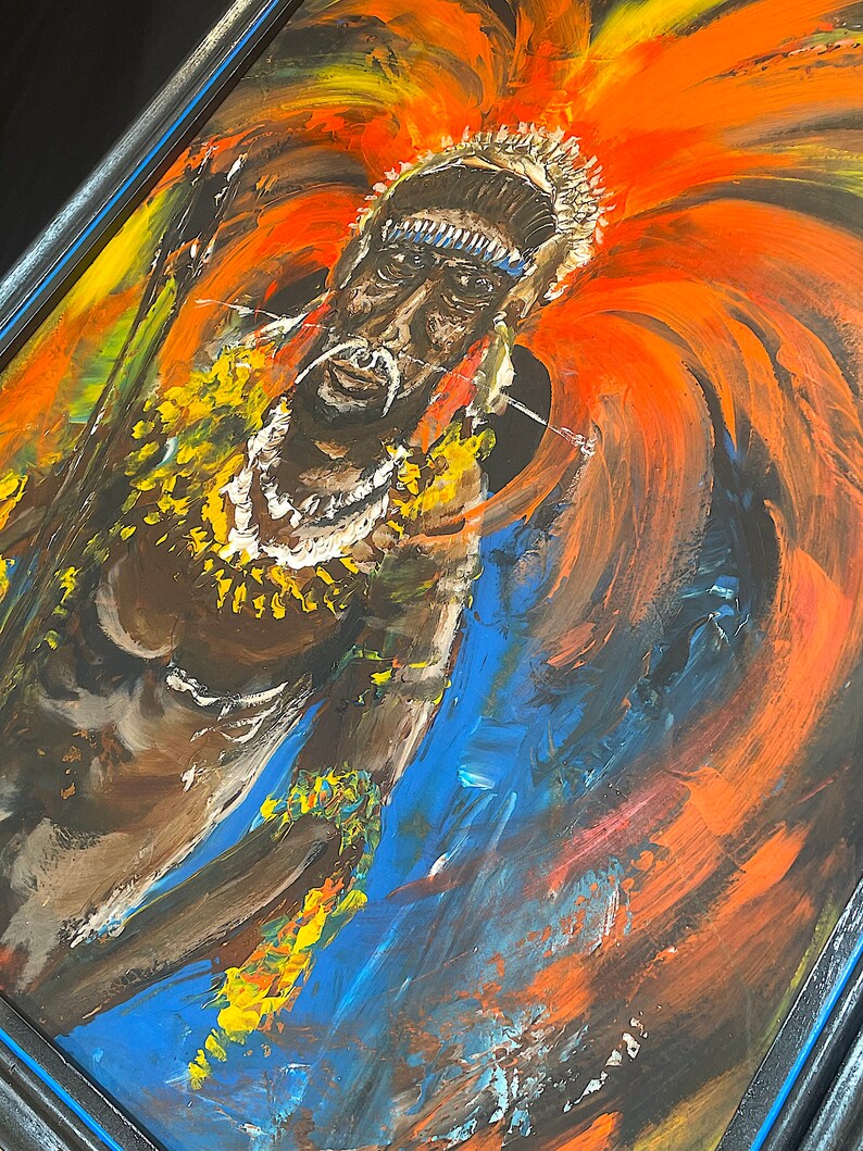 BINNEY Original Oil Painting PNG Highlands Ready to Hang. - Etsy