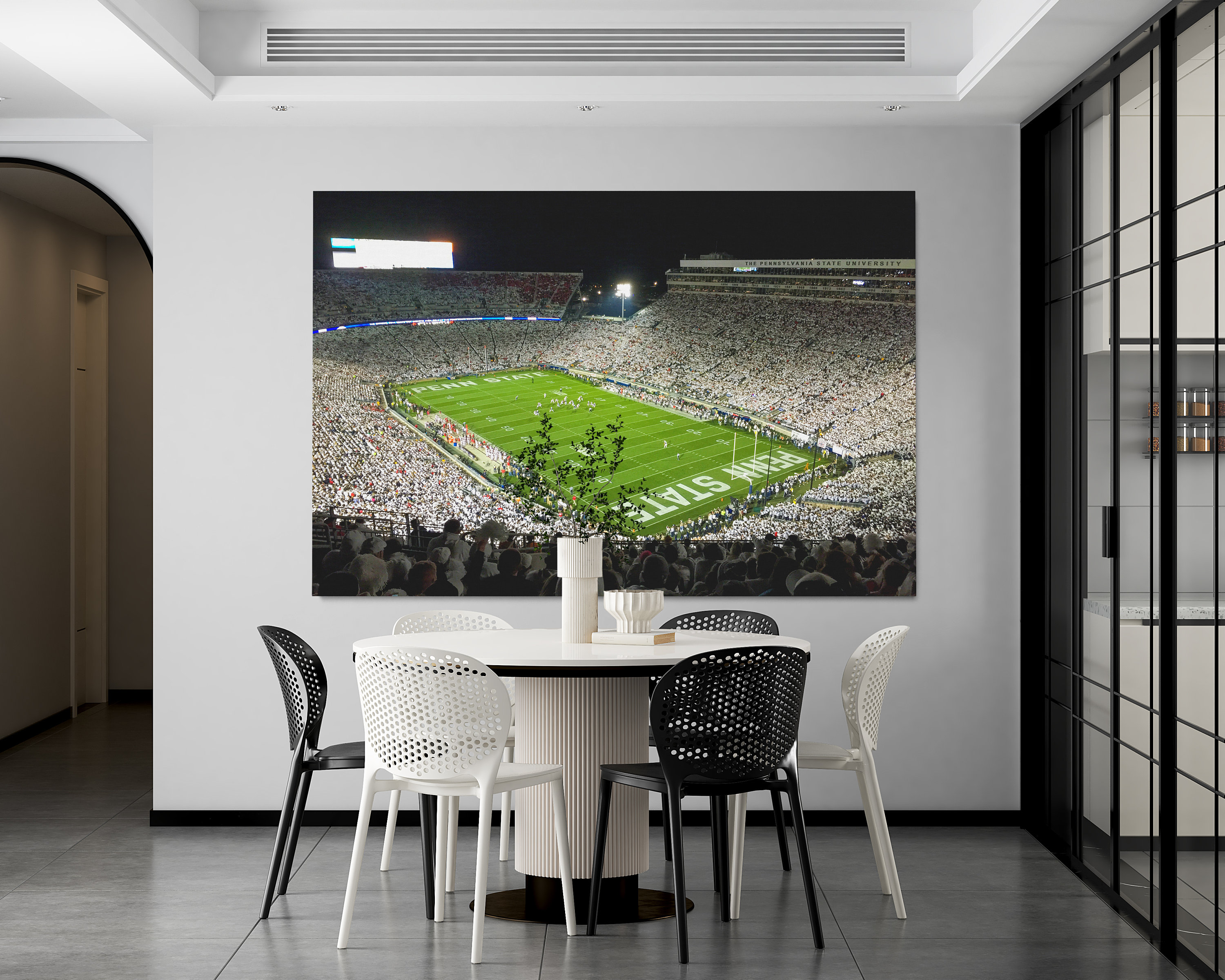 Beaver Stadium Art Penn State Stadium Canvas Stadium Art - Etsy