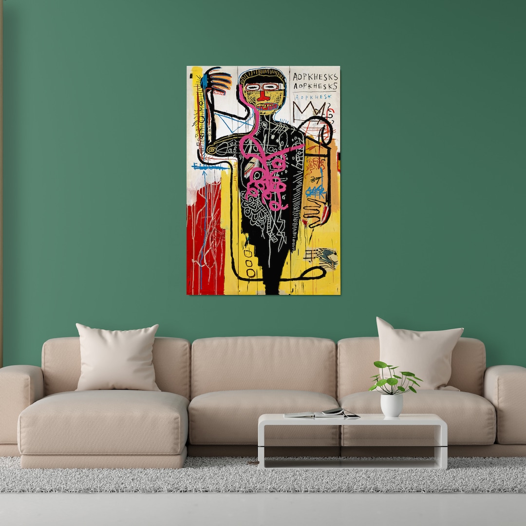 Versus Medici Basquiat, Jean Michel Urban Graffiti Print Street Art ...