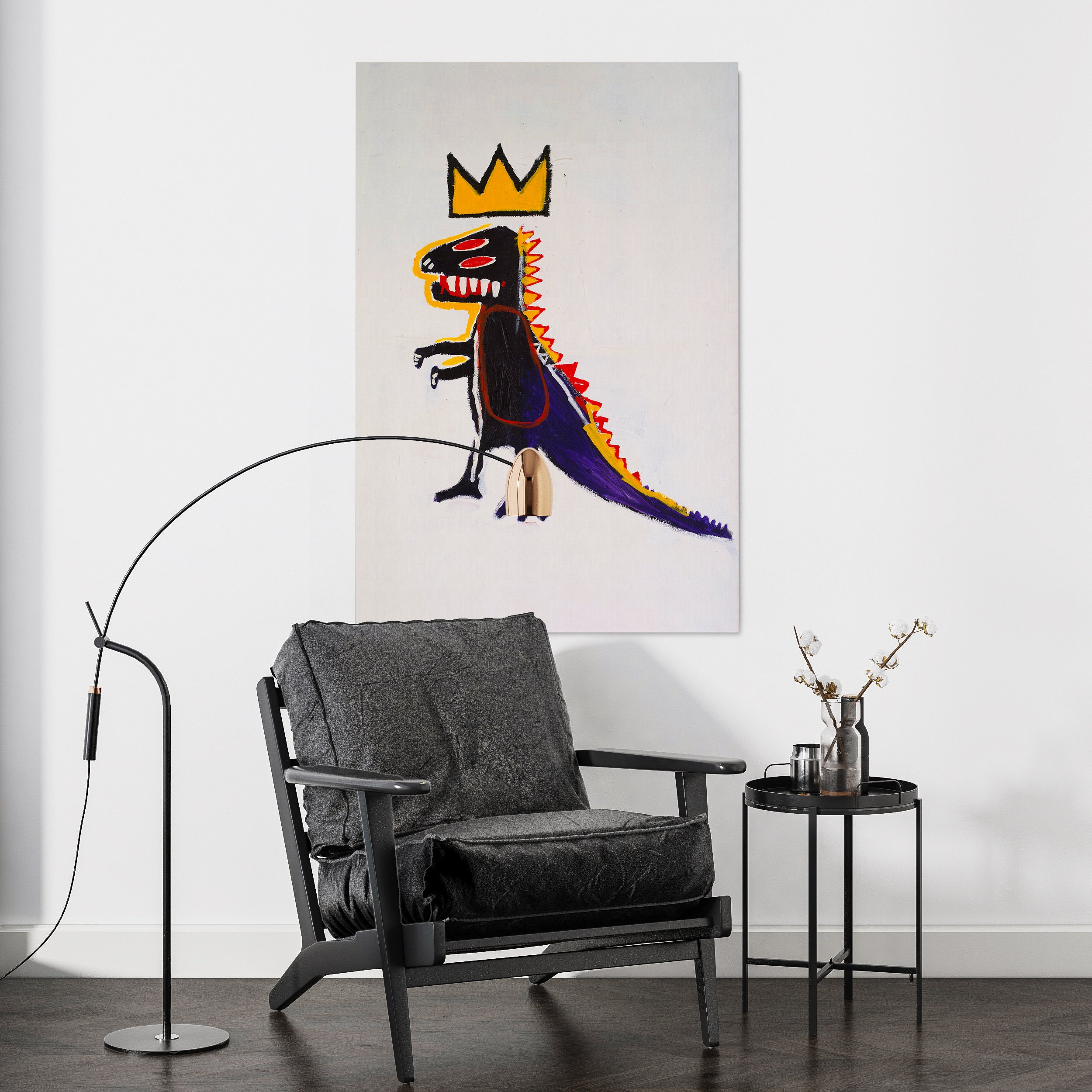 Jean Michel Basquiat Dinosaur, Jean Michel Basquiat Dinosaur Wall Art ...