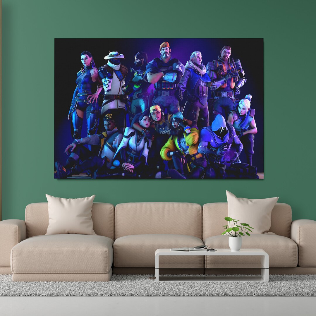 Valorant Agent Wall Art Valorant Art Valorant Gaming Room - Etsy UK