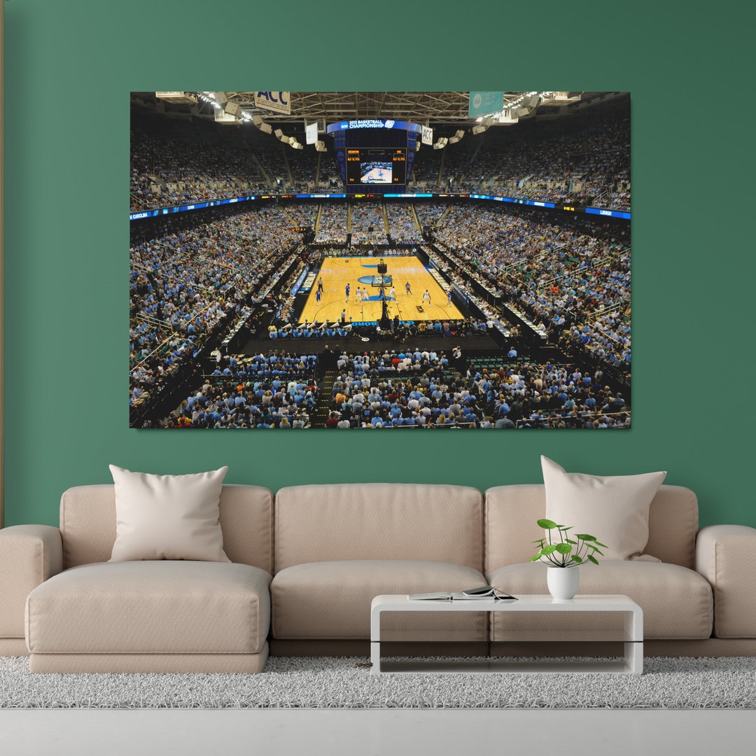 Greensboro Coliseum Complex Wall Art, Stadium Decor, Basketball Arena ...