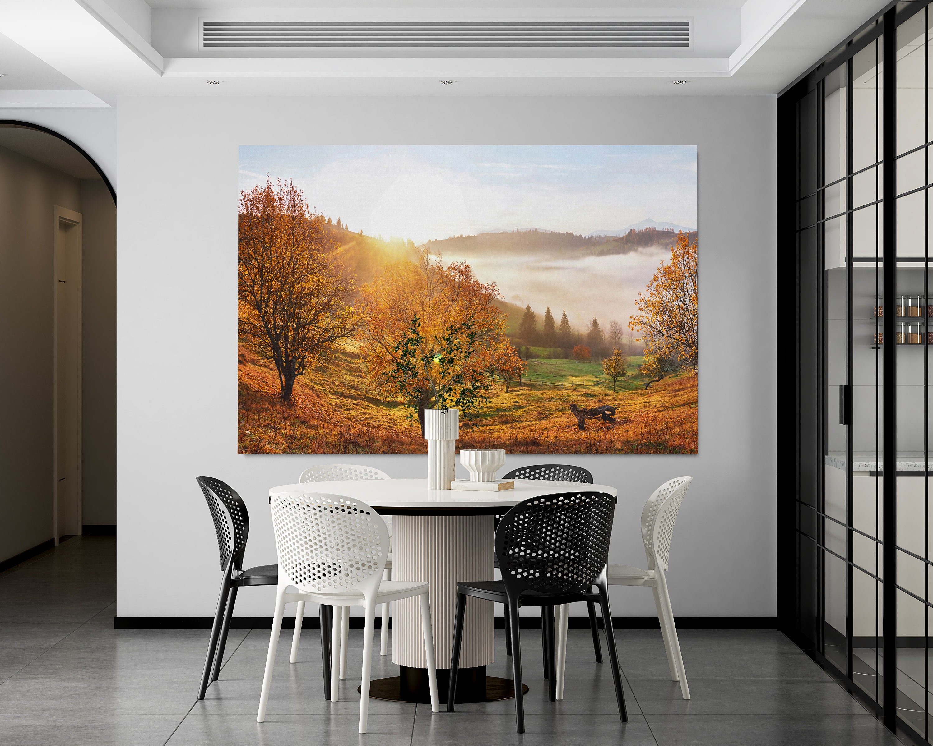 Autumn Fall Season Wall Art Nature Wall Art Autumn Fall Wall - Etsy