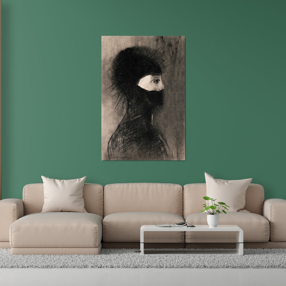 ODILON REDON Armor c. 1891, Symbolism Art, French Painting, Classic ...