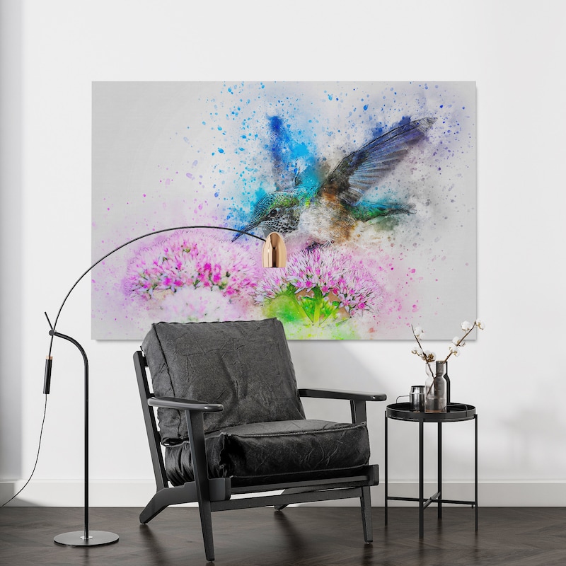 Hummingbird Wall Art - Etsy