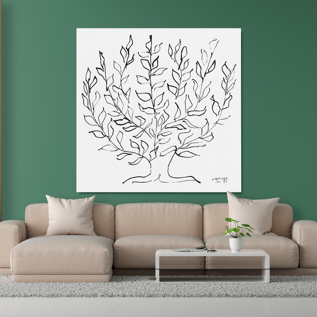 HENRI MATISSE the Plain Tree c. 1943, Expressionism Art, Modern Art ...