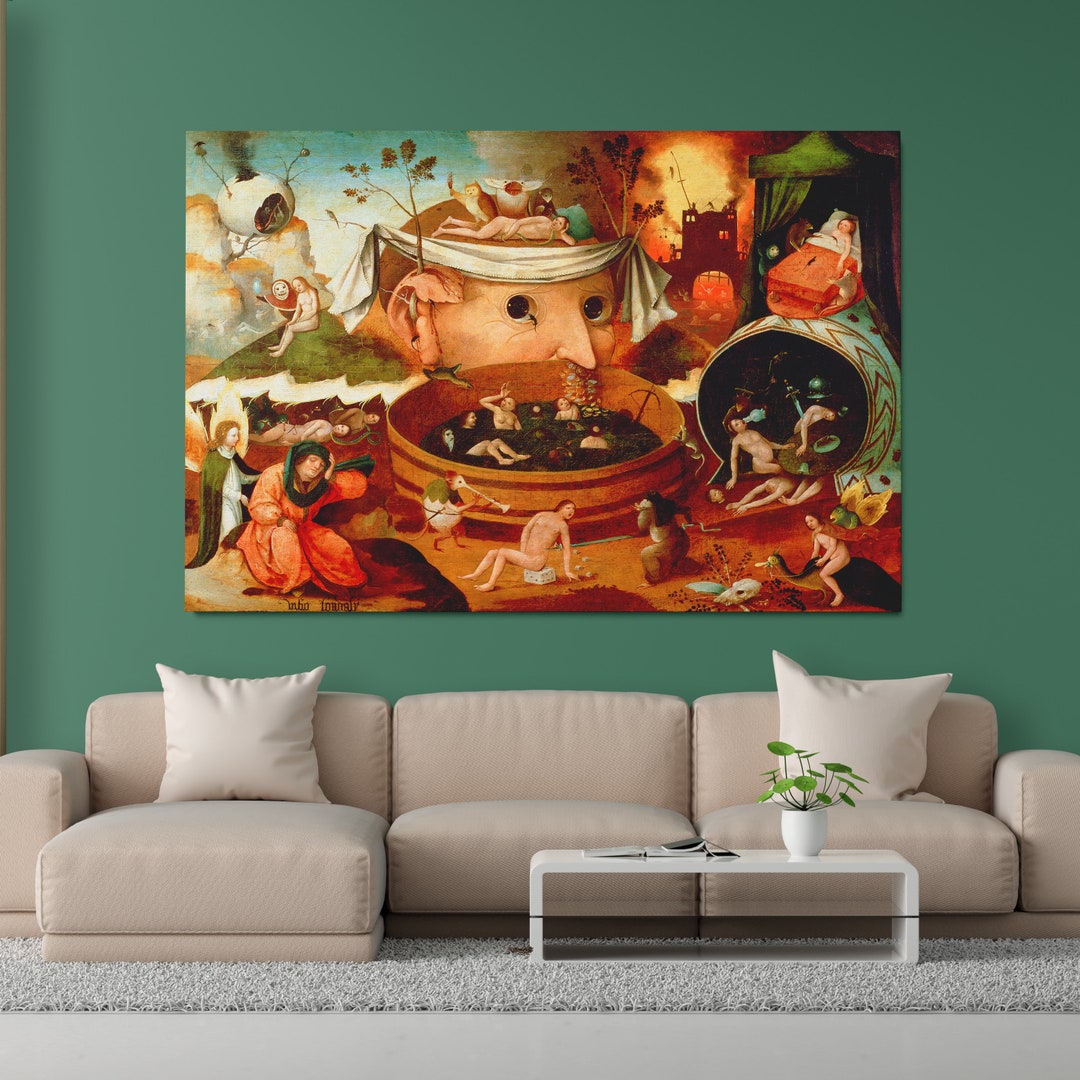 Hieronymus Bosch Wall Art Hell Creatures Bosch Renaissance Art ...