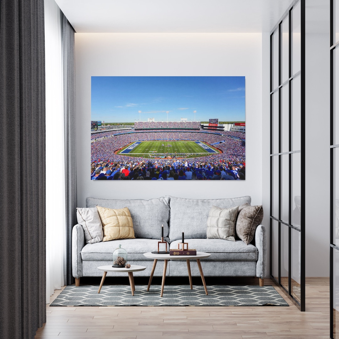 Bills Stadium, Stadium Art, Stadium Wall Decor, Buffalo Bills Gift ...