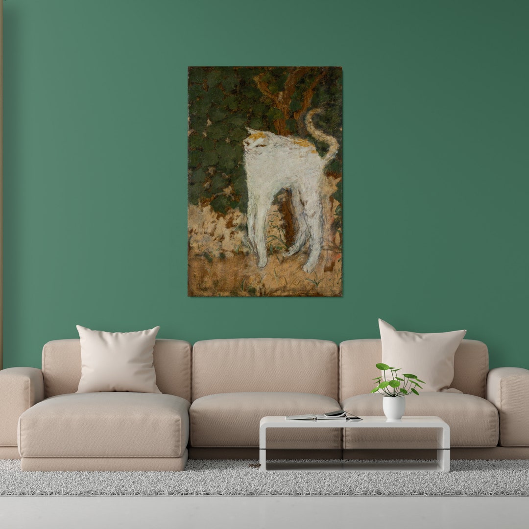 Pierre Bonnard Le Chat Blanc Exhibition, Cat Meme, White Cat Museum ...