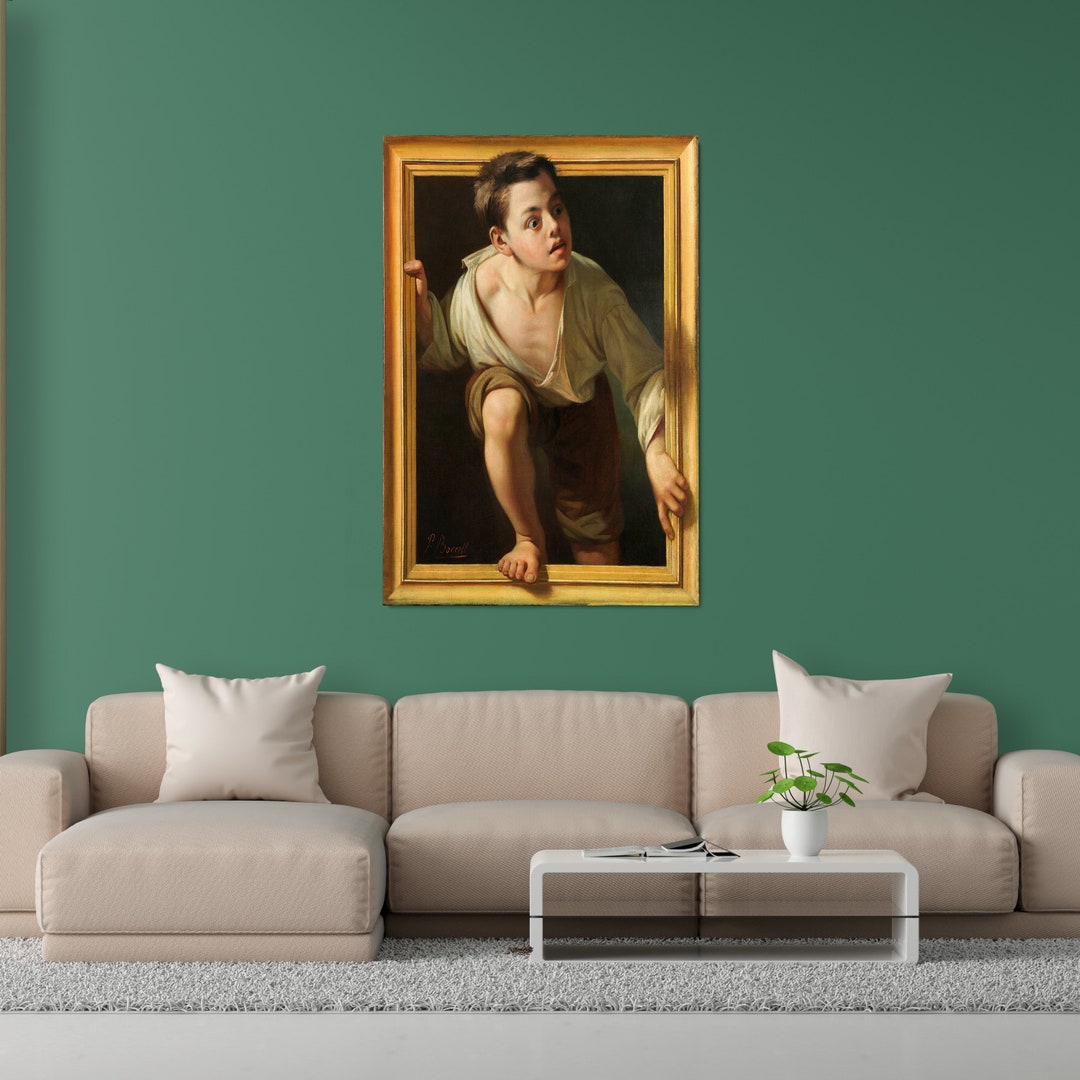 Pere Borrell Del Caso Escaping Criticism c. 1874, Portrait Painting ...