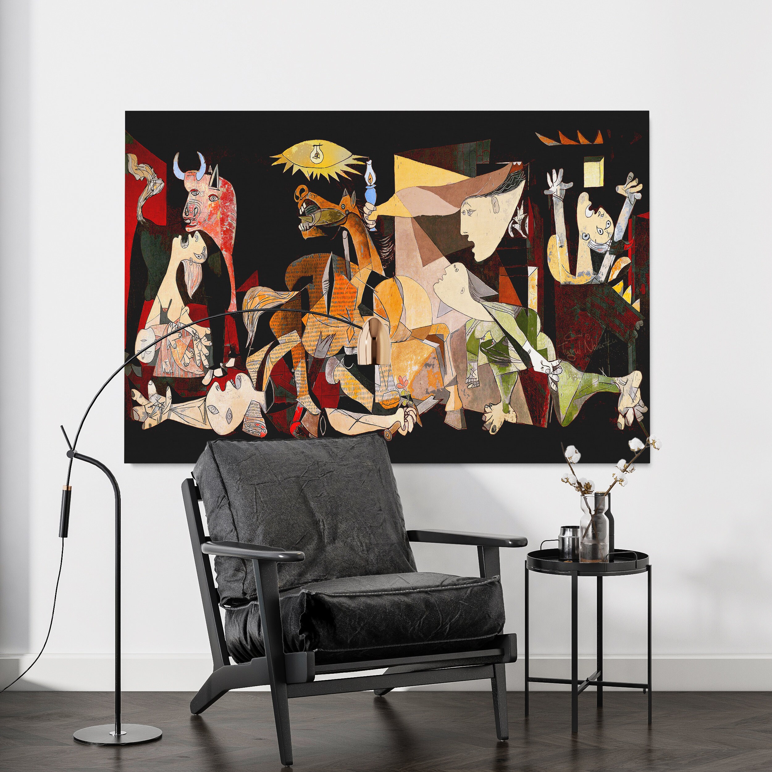 Guernica Canvas, Pablo Picasso Guernica Painting Print,guernica Art ...