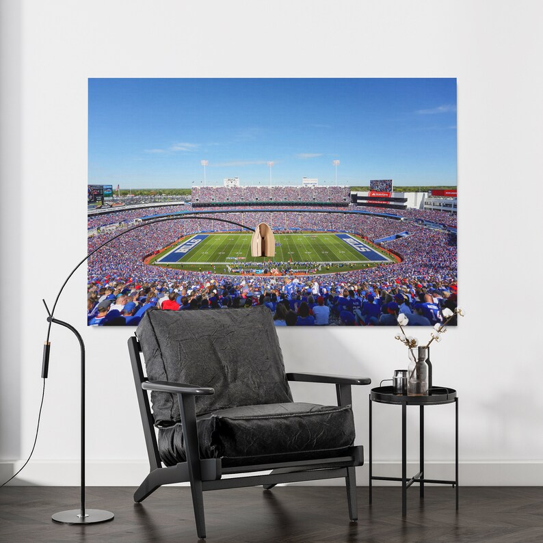 Bills Stadium, Stadium Art, Stadium Wall Decor, Buffalo Bills Gift ...