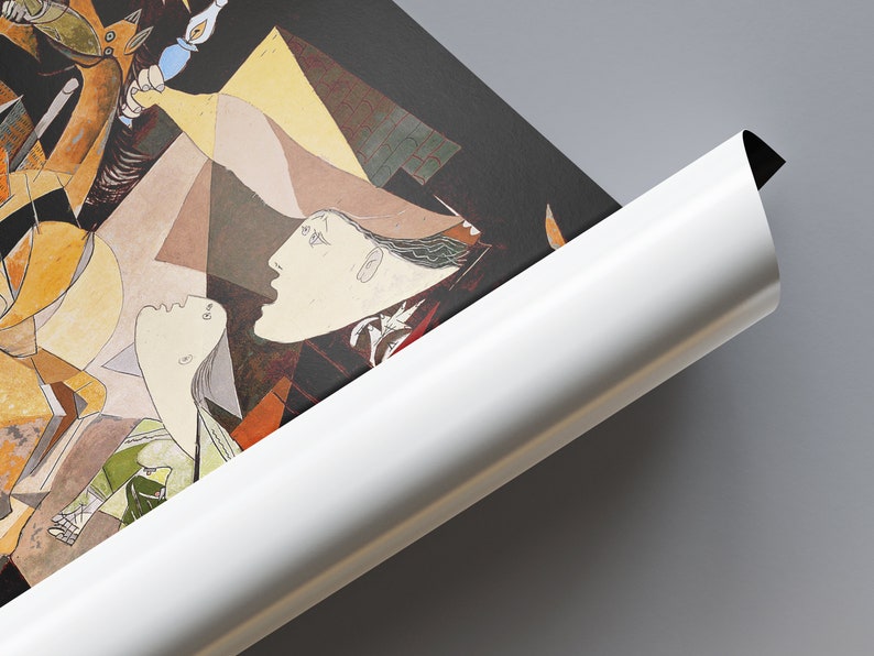 Guernica Canvas, Pablo Picasso Guernica Painting Print,guernica Art ...