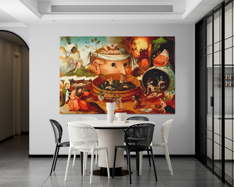 Hieronymus Bosch Wall Art Hell Creatures Bosch Renaissance Art ...