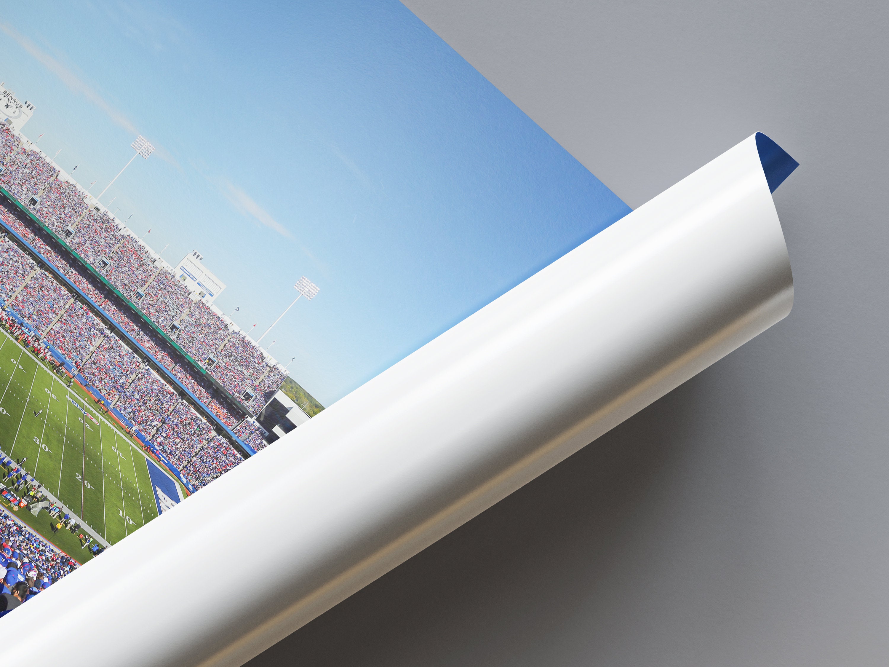 Bills Stadium, Stadium Art, Stadium Wall Decor, Buffalo Bills Gift ...