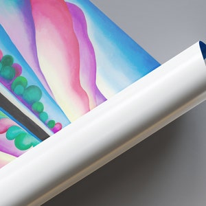 Georgia Okeeffe Lake George Reflection c. 19211922 Classic Famous ...