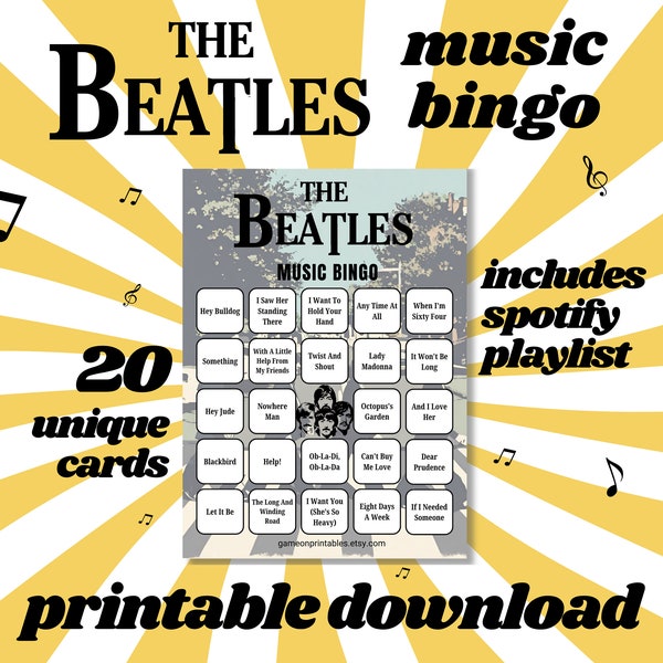 Beatles Party - Etsy