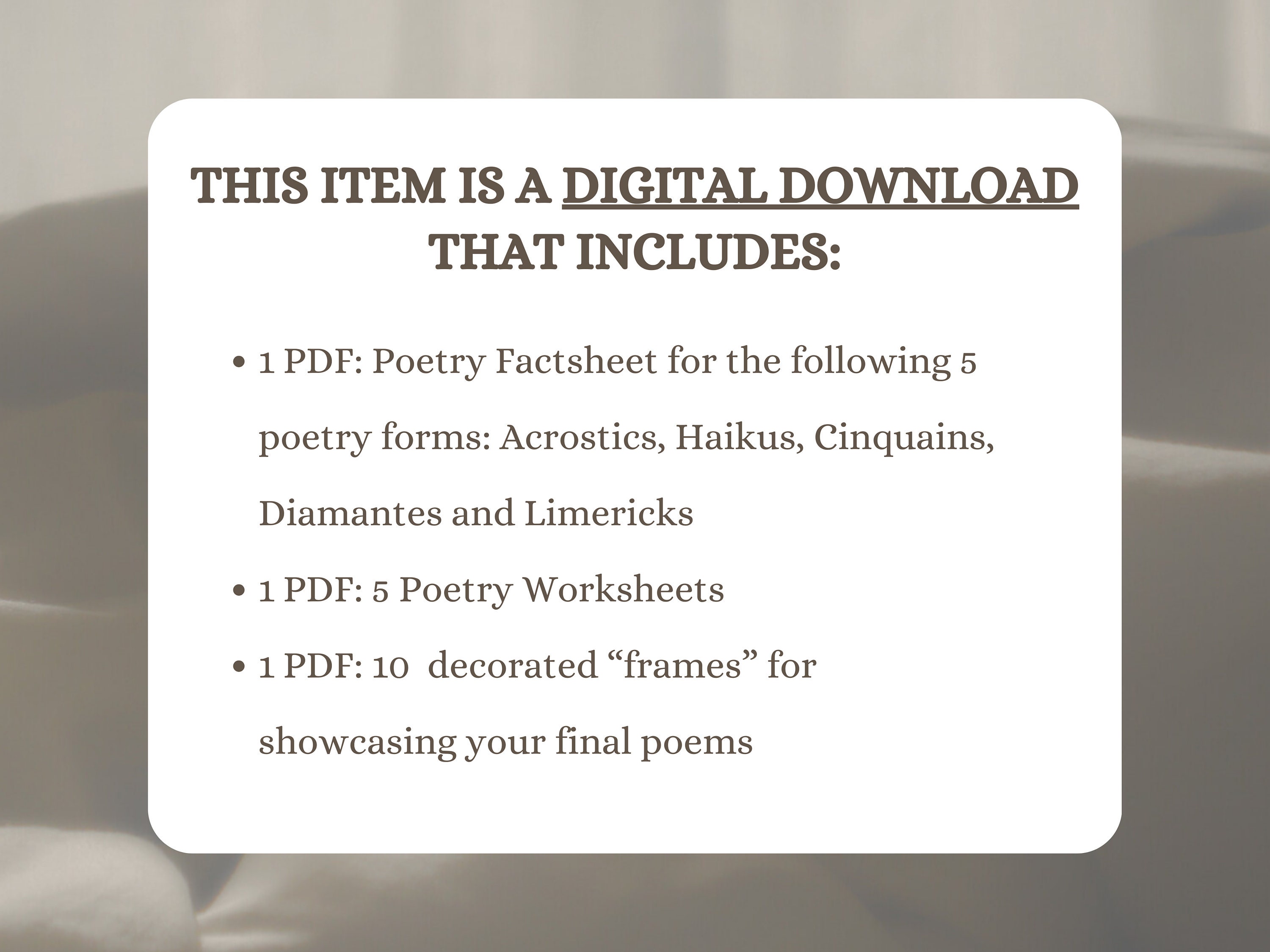 Poetry Worksheets | Poetry Party Activity | How to Write an Acrostic ...