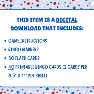 United States Bingo | 50 US State Capital Flash Cards | 40 Educational ...