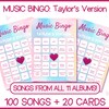70s Music Bingo 70s Singo Bingo 40 Bingo Cards 1970s Music Party Games ...