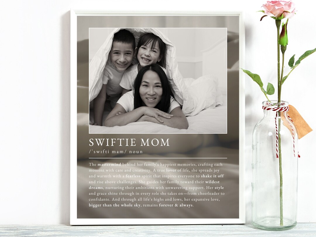 Swiftie Mom Definition Poster Personalisiertes Mama-Definitions-Poster ...
