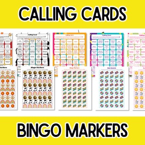 Music Bingo - 5 Pack | 60s, 70s, 80s, 90s, 2000s Music Bingo | 5 ...