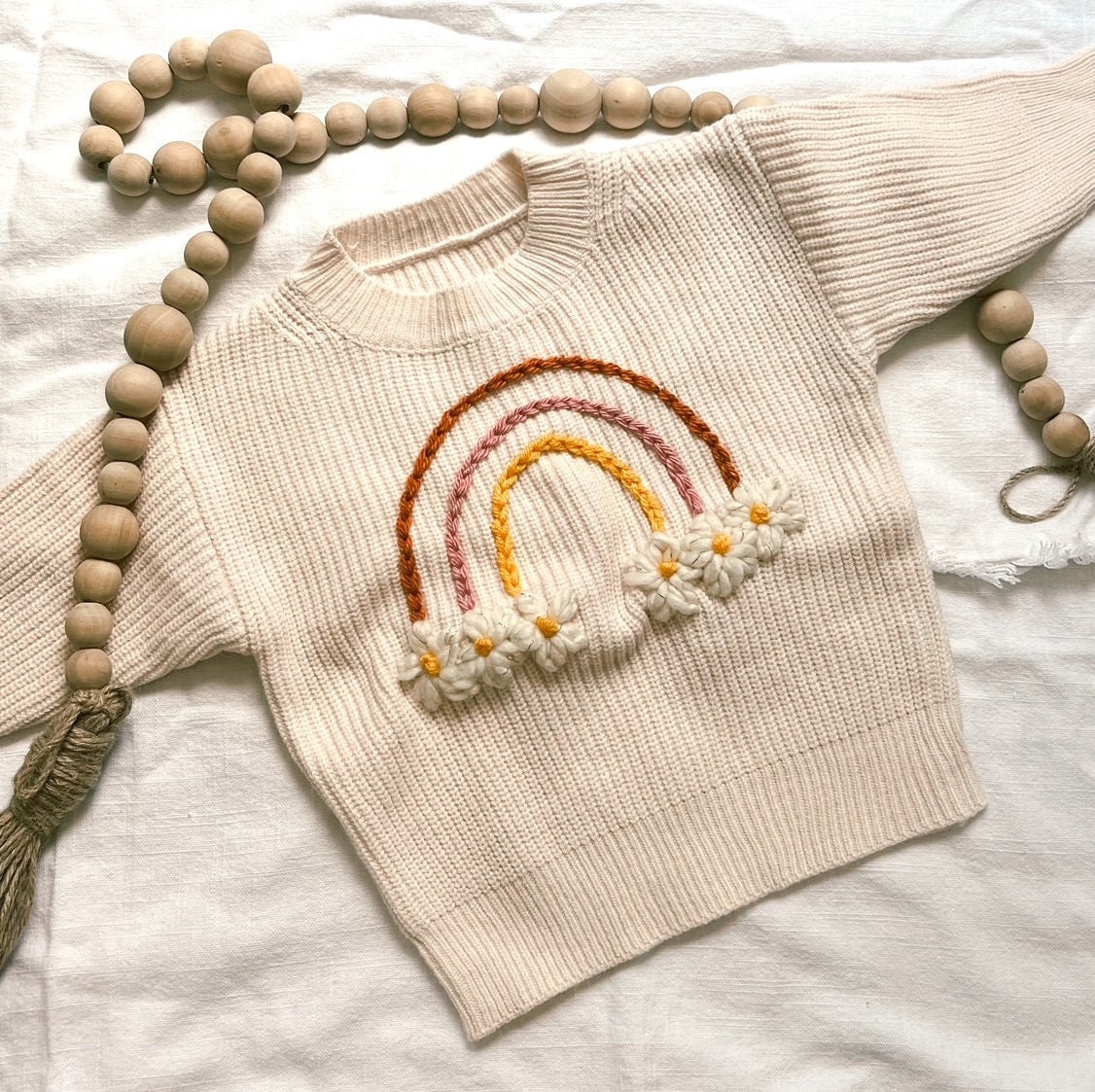 Hand Embroidered Design Sweater for Babies & Toddlers | Custom Design ...