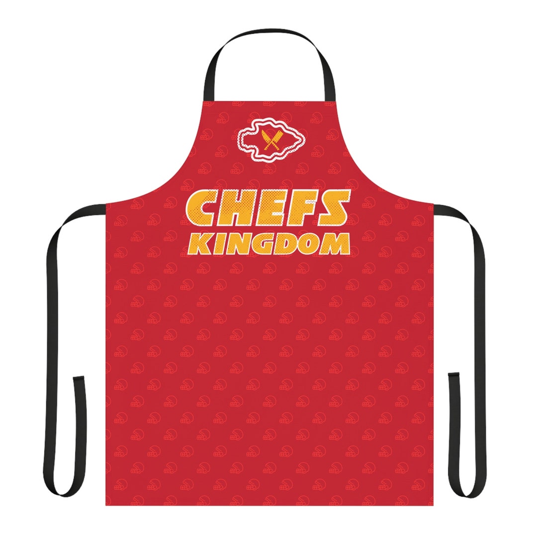 Kansas City Football Apron, KC Chef Apron, KC Fan Gift for Dad, KC ...