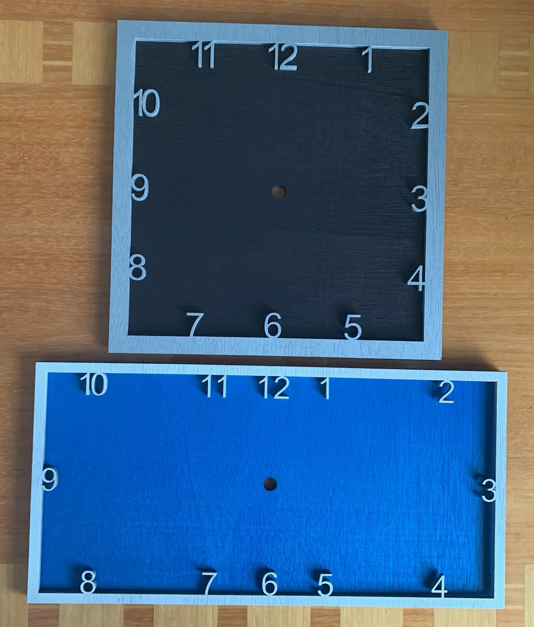 Square and Rectangle Clock Faces Designs SVG and AI Files / - Etsy