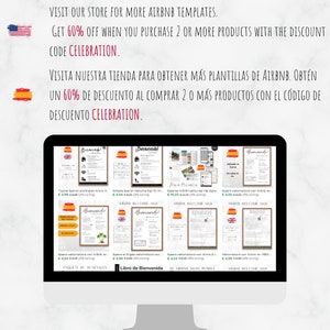 Spanish Welcome Book for Airbnb and VRBO Hosts, Editable Vacation ...
