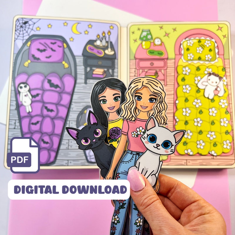 Paper Dolls Gothic - Etsy