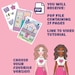 Printable Paper Dollhouse Book With Paper Doll: Preschool Pretend Play ...