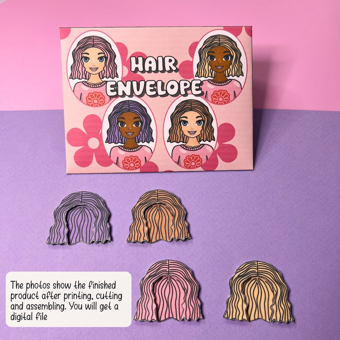 Printable Paper Doll Clothes Dress up Doll Colorful Paper Doll Busy ...