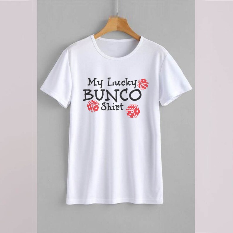 Bunco Night SVG Cricut Png Clip Art Ready to Print Lucky Bunco Shirt - Etsy