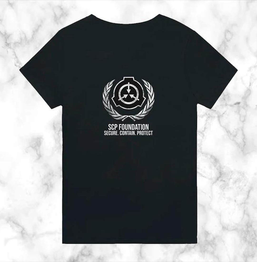 SCP Foundation T-shirt Secure. Contain. Protect - Etsy