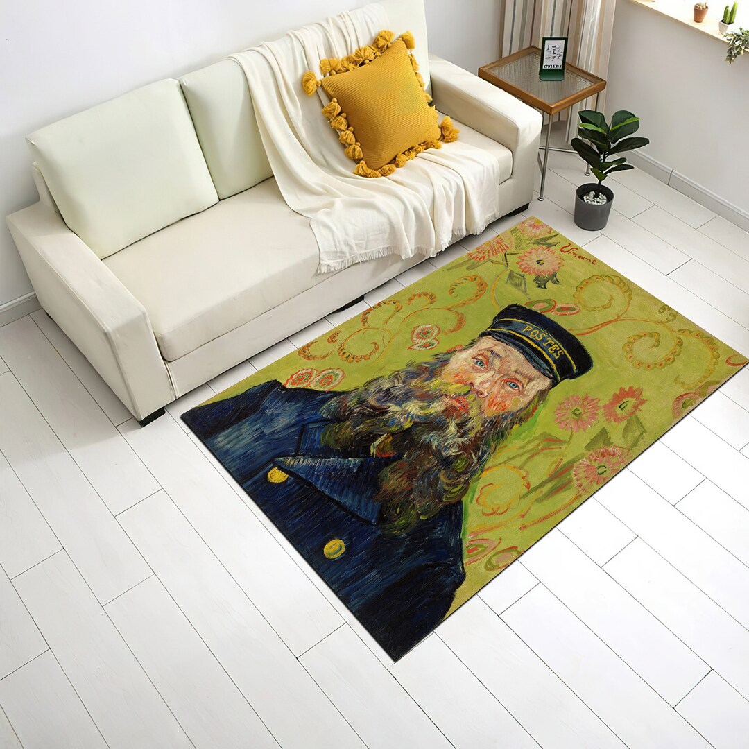 Vincent Van Gogh, Stars Night, Living Room Rug, Home Decor Rug, Art Rug ...