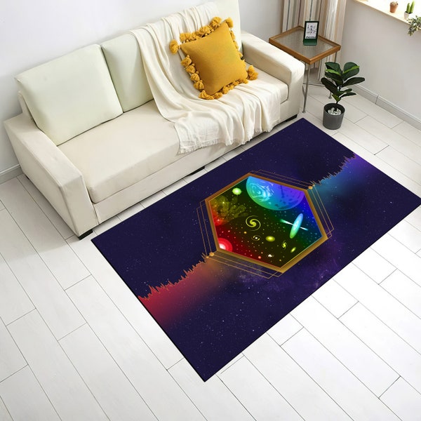 Universe Space Rug - Etsy