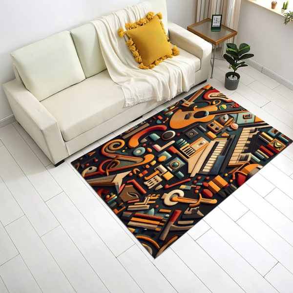 Music Rug - Etsy