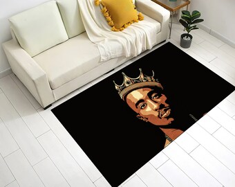 Tupac Shakur Rugs, Tupac Rugs, 2pac Rug, Famous Rug, Outdoor Rug ...