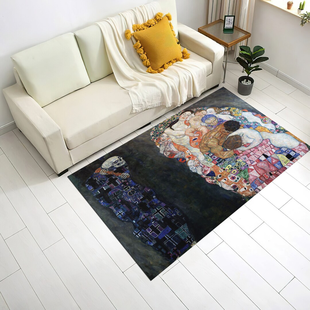 Skull Rug,skeleton Rug,gothic Rug,horror Decor,art Rug,popular Rug,area ...