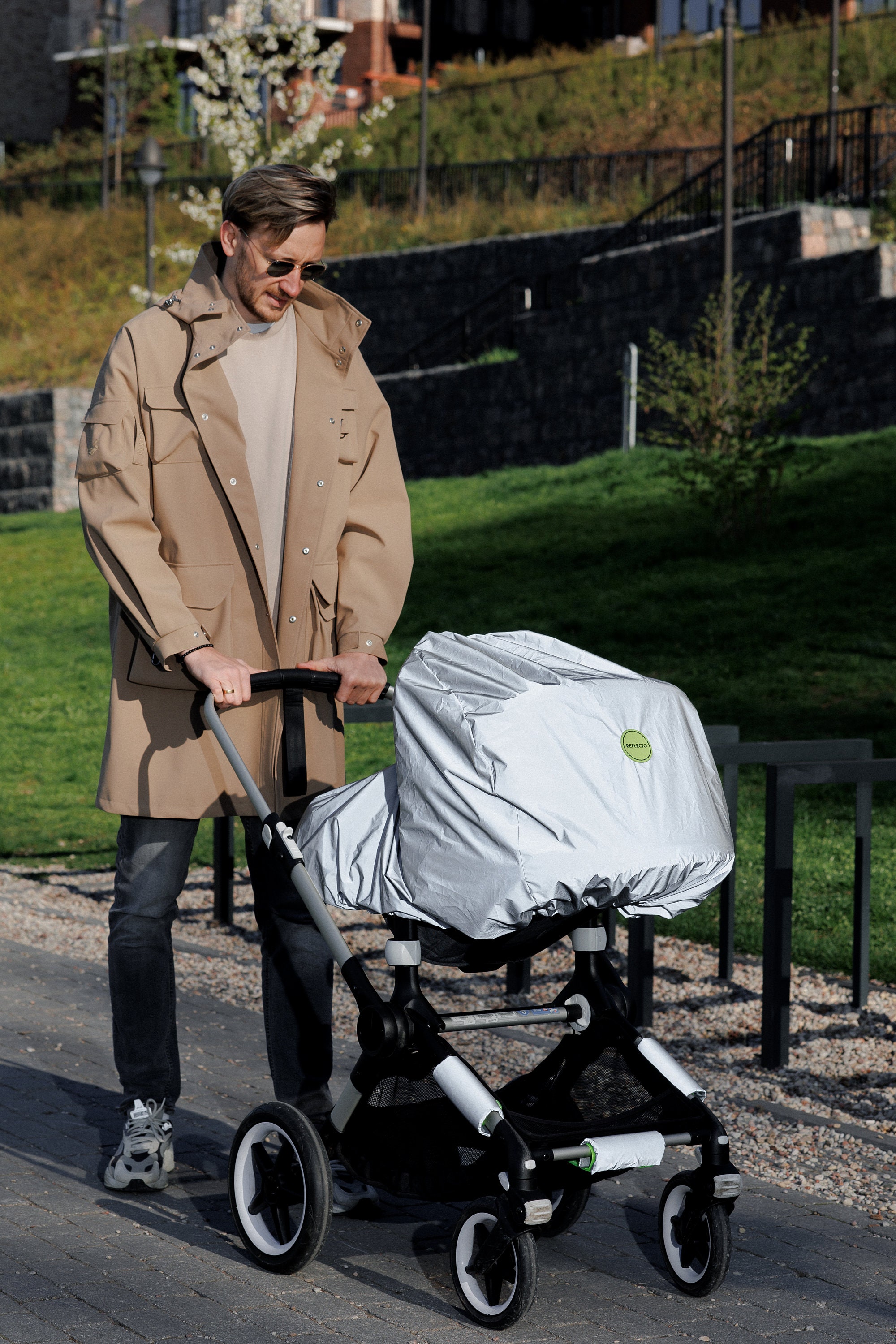 Stay Safe With Reflective Stroller Badges. Protect Your Child - Etsy